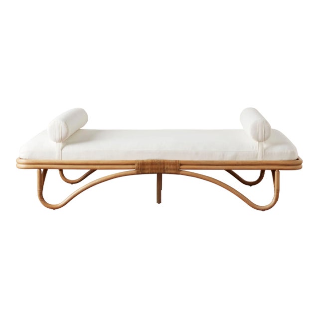 Vintage Inspired Margot Rattan Daybed Chairish