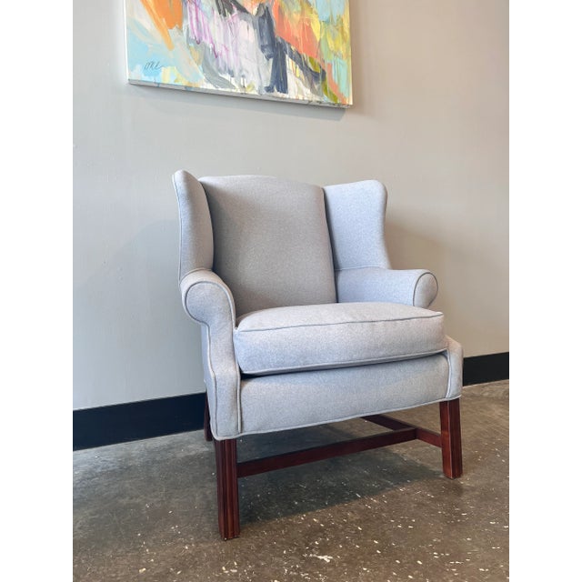 Highland House Wingback Chair | Chairish