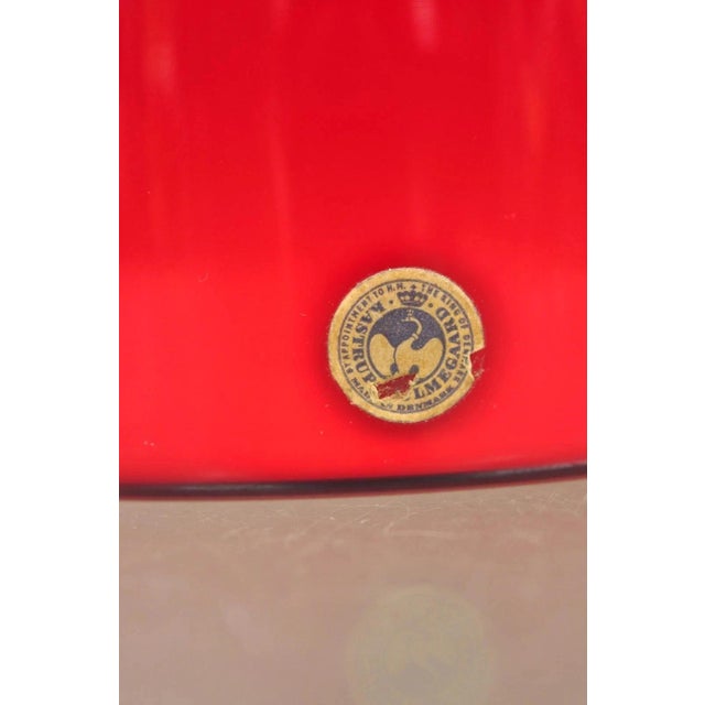 Vintage Mid Century Modern Gulvase by Otto Brauer Holmegaard Red Art ...