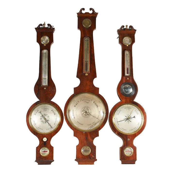 Vintage Barometers, Set of 3 | Chairish