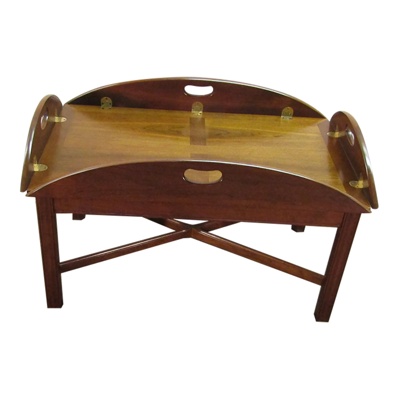 Stickley Solid Cherry Butlers Coffee Table | Chairish