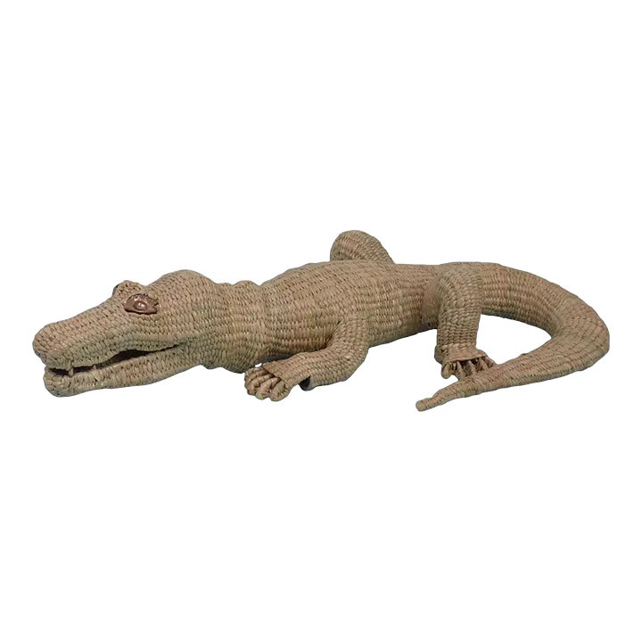 Medium Alligator by Mario Lopez Torres | Chairish