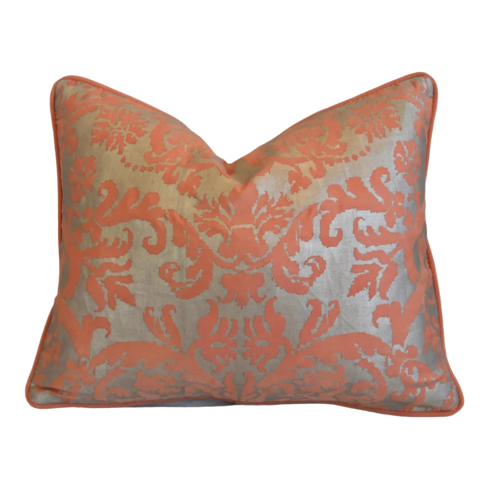 Venetian Designer Mariano Fortuny Farnese Feather/Down Pillow 20" X 17 ...