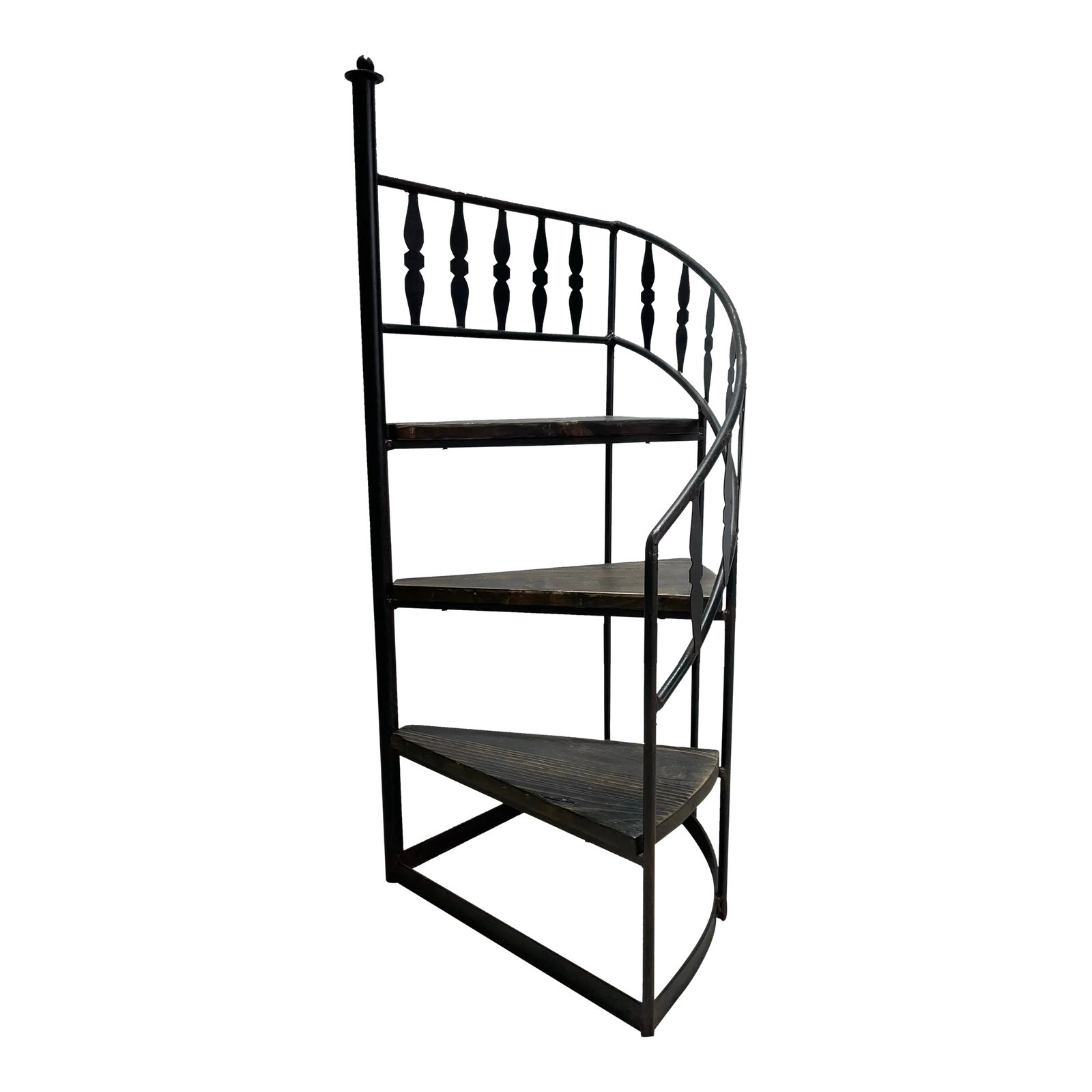 1960s Arthur Umanoff for Shaver Howard Spiral Staircase Plant Stand ...