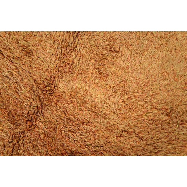 1960s Vintage Handmade Swedish Shag Rug | Chairish