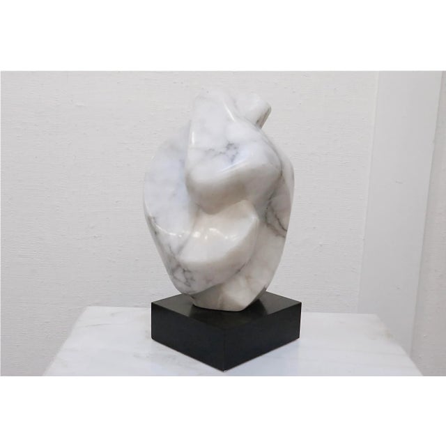Contemporary Alabaster Sculpture | Chairish