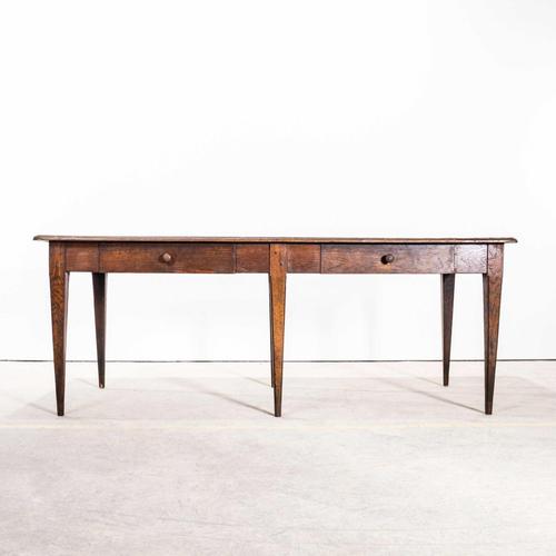 Vintage Rectangular Oak Dining Table, 1940s | Chairish