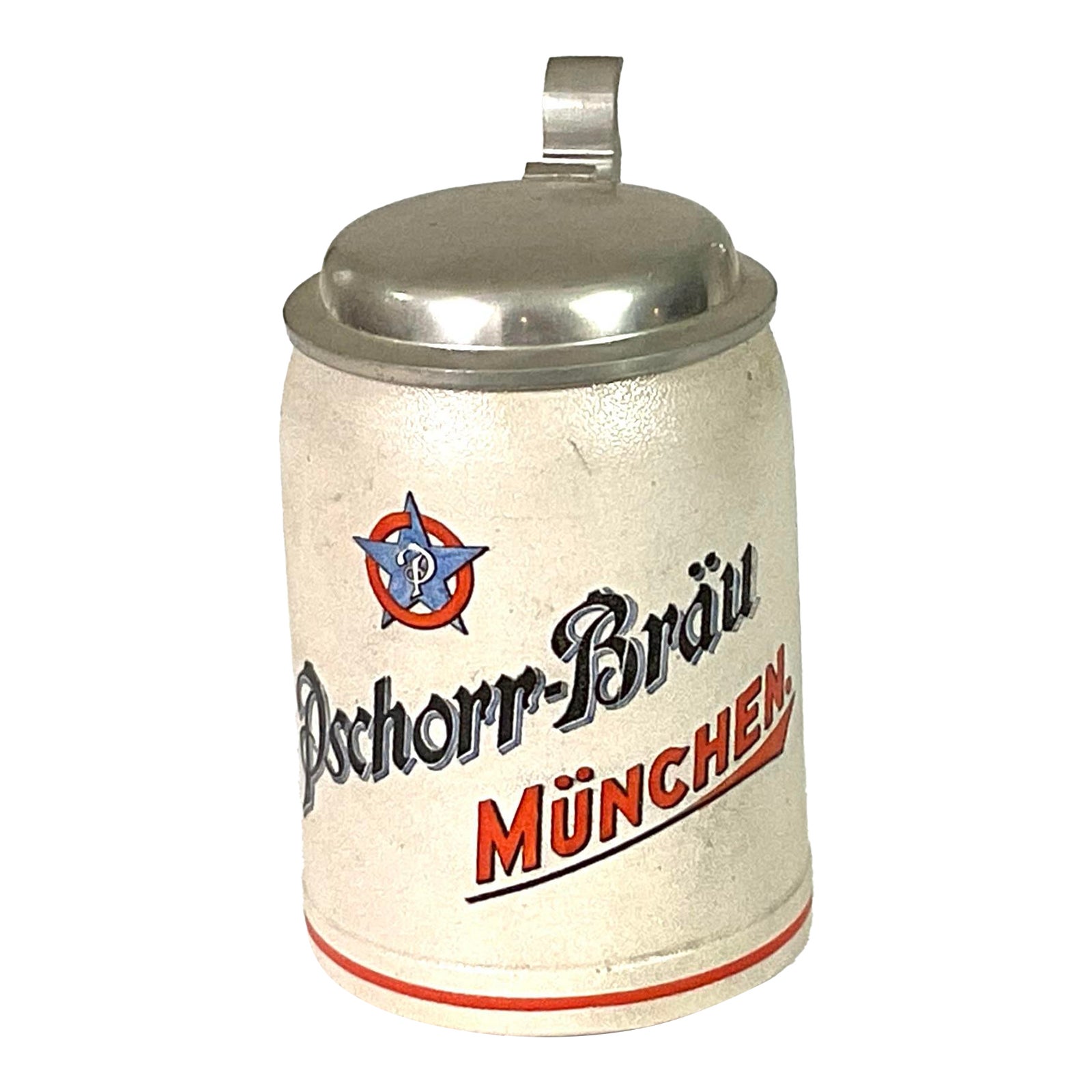 1980s Pschorr Brau Munchen. Beer Stein -1/2 Liter | Chairish