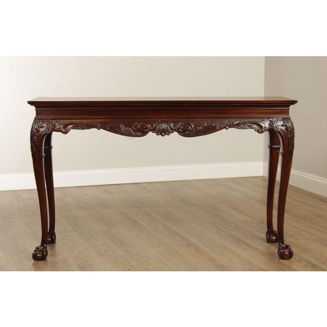 Drexel Heritage 'Heirlooms' Georgian Style Mahogany Console Table ...