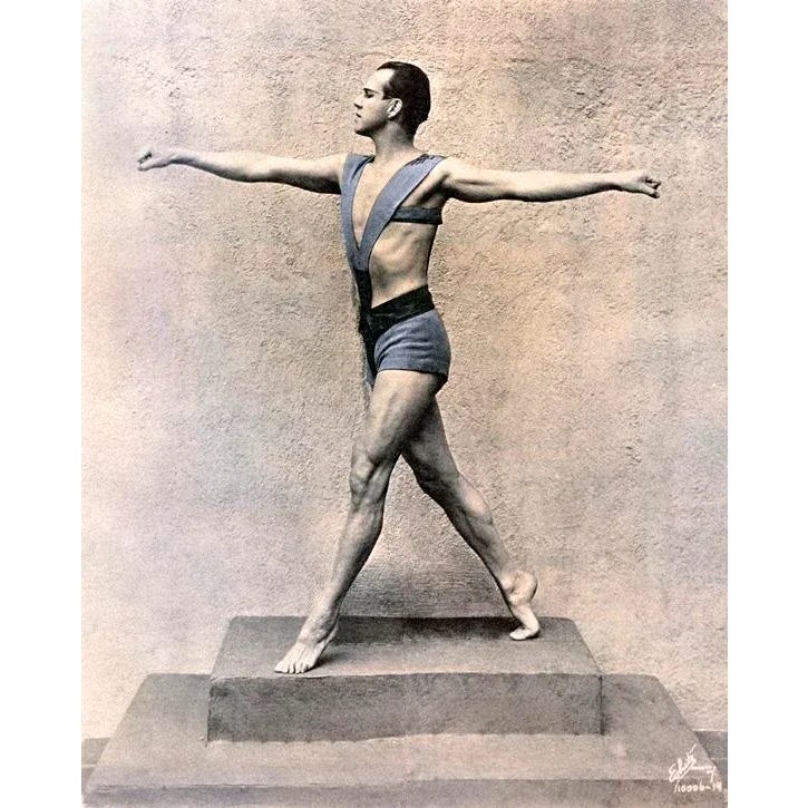 Ted Shawn, American Modern Dancer, C.1920s (16x20 Canvas) | Chairish