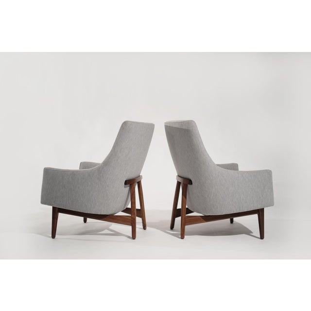 Set of A-Line Lounges by Jens Risom, C. 1950s | Chairish