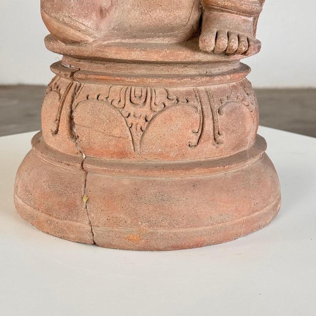 Antique Majapahit Terracotta Handmaiden Figure, 1500 | Chairish