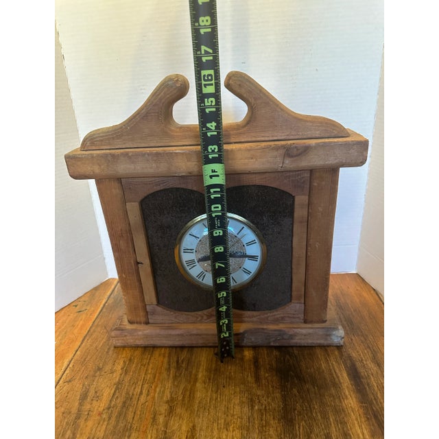 Vintage Lanshire Mid Century Retro Mantle Clock | Chairish