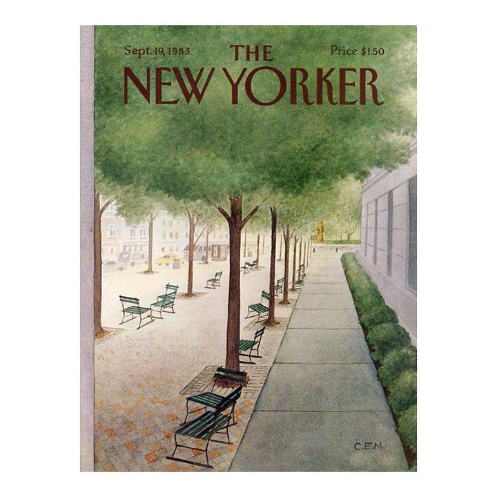 1983 Vintage New Yorker Cover, September 19 (Charles Martin), Original ...