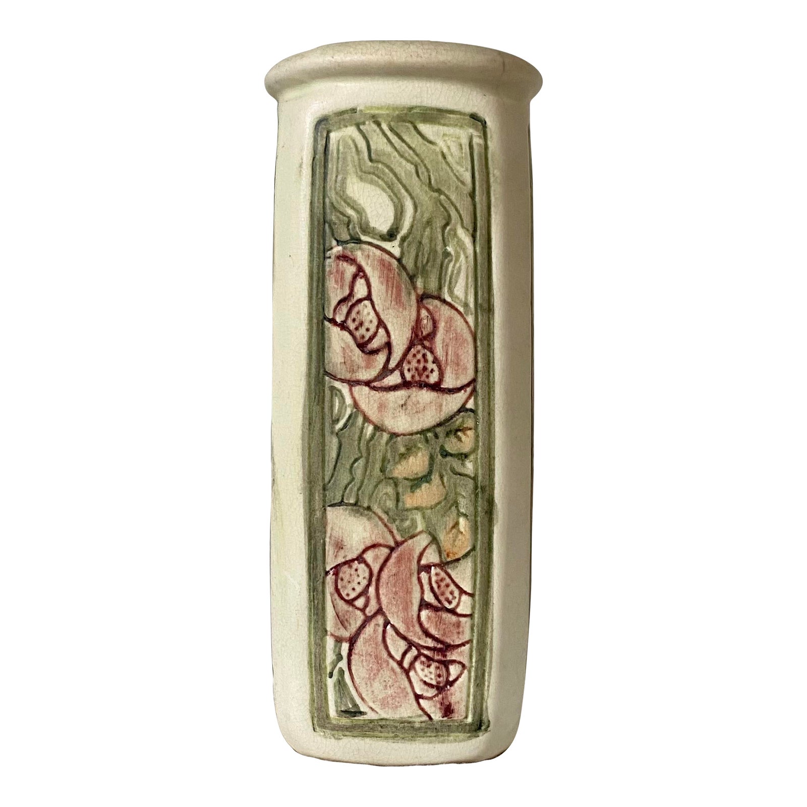 1920s Weller Pottery Roma Arts and Crafts Art Pottery Vase | Chairish