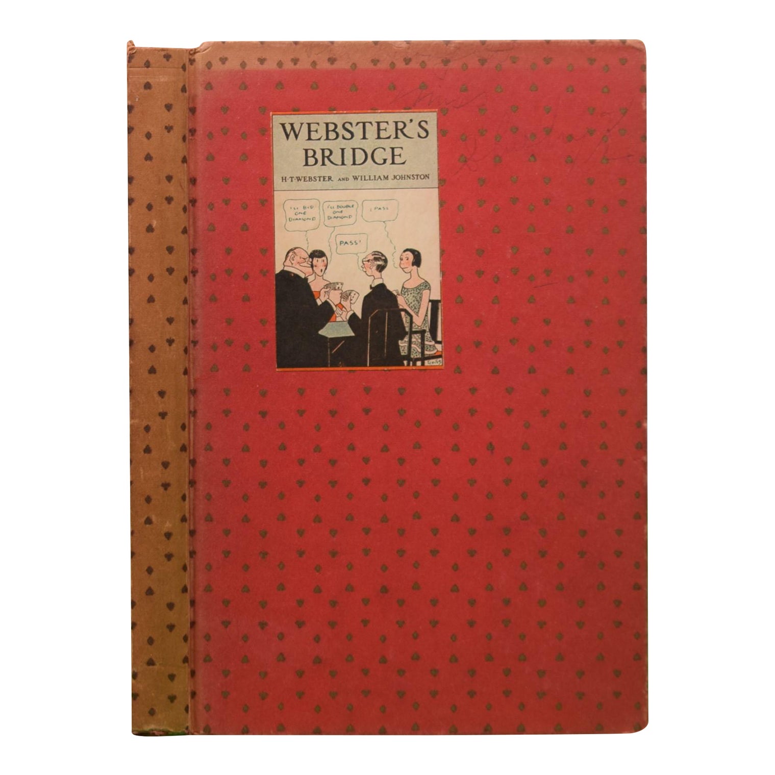 "Webster's Bridge: Thirty-Six Cartoons" 1924 Webster, h.t. | Chairish