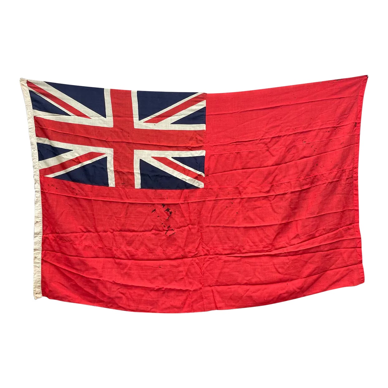 1940 Large British Navy Union Jack Wool Red Ensign British Nautical ...