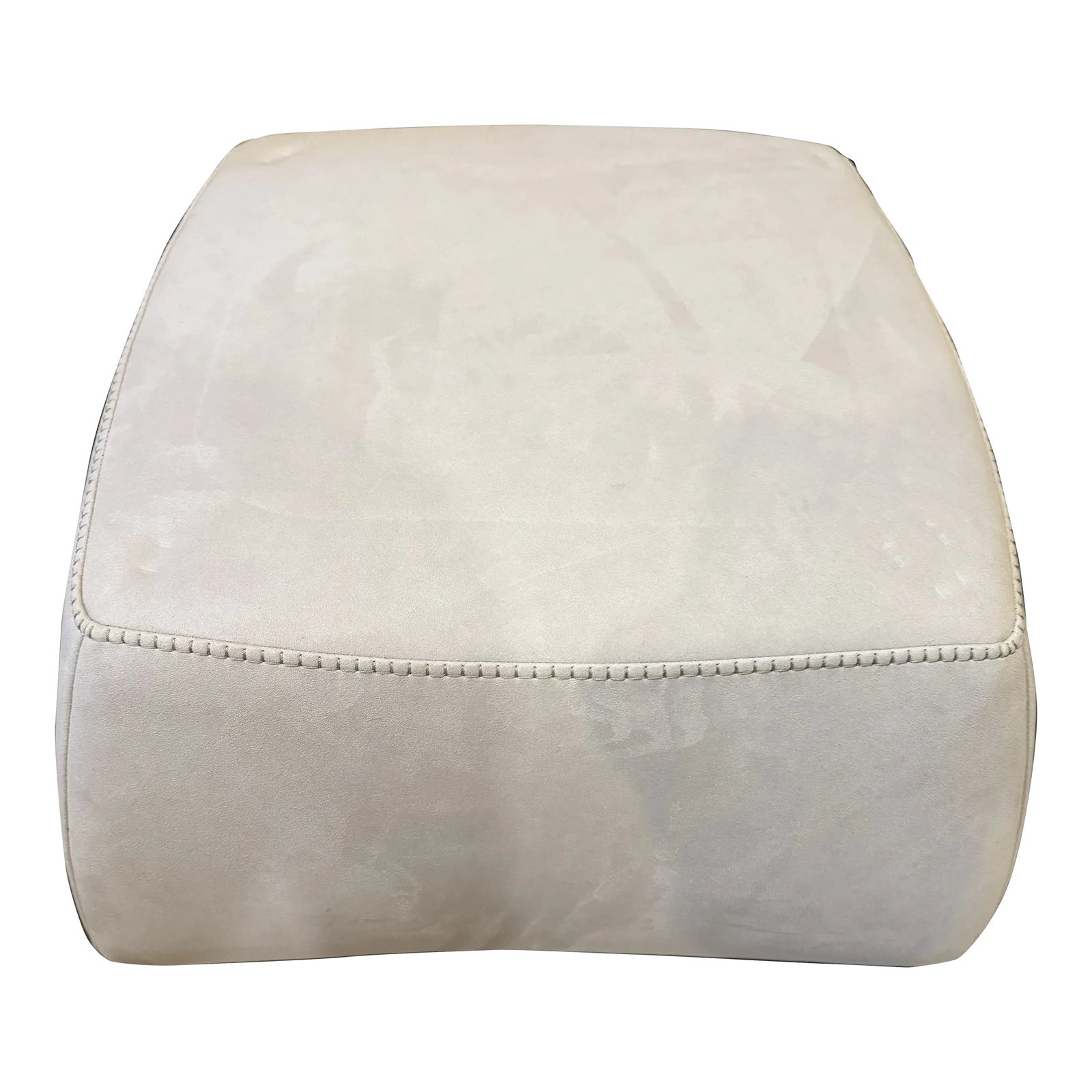 Natuzzi Upholstered Ottoman | Chairish