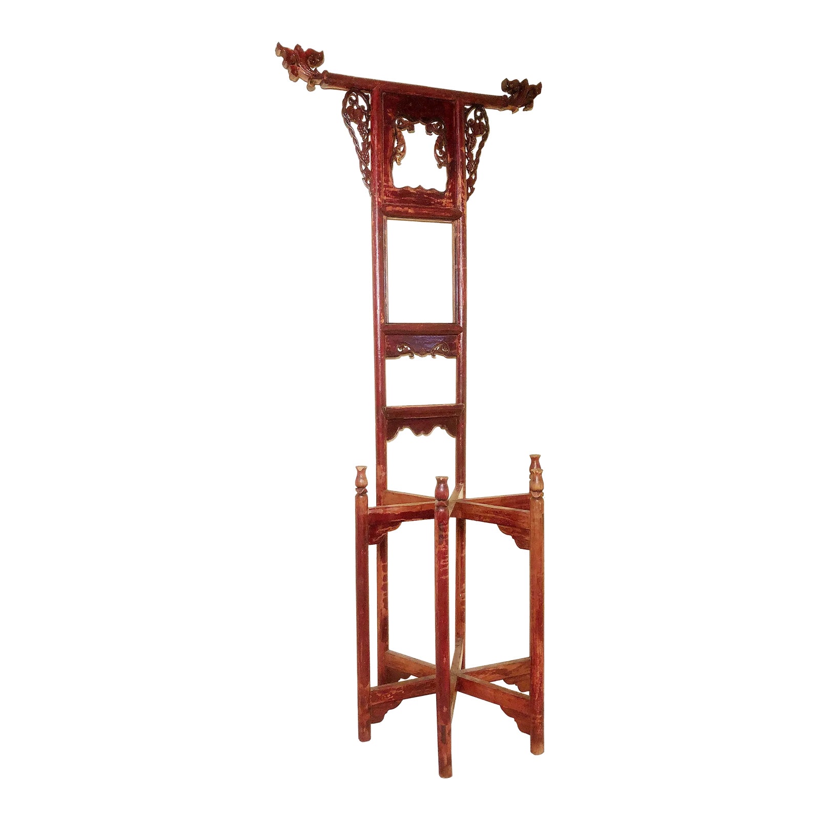 Early of 19th Century Antique Chinese Wash Stand | Chairish
