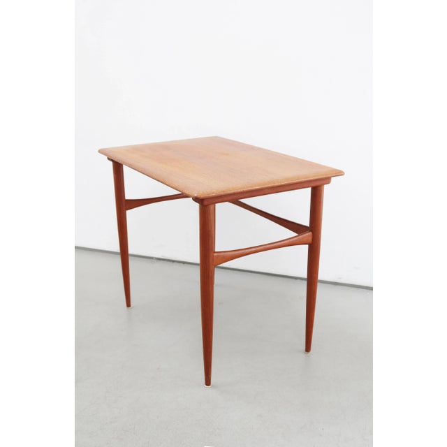 Teak Side Table by Kai Kristiansen for Skovmand & Andersen Denmark ...