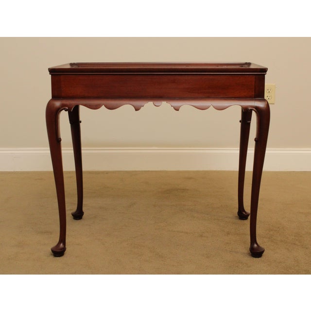 Kittinger Colonial Williamsburg Mahogany Queen Anne Tea Table (CW 8 ...