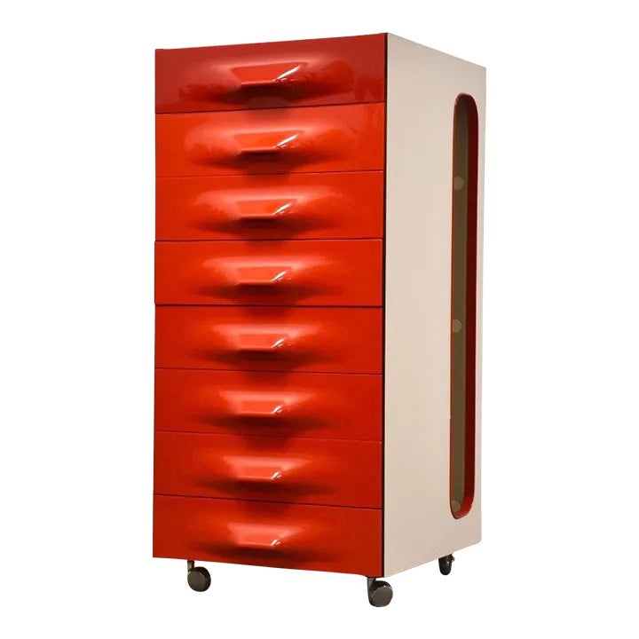 Raymond Loewy Df-2000 Valet Dressing Cabinet | Chairish