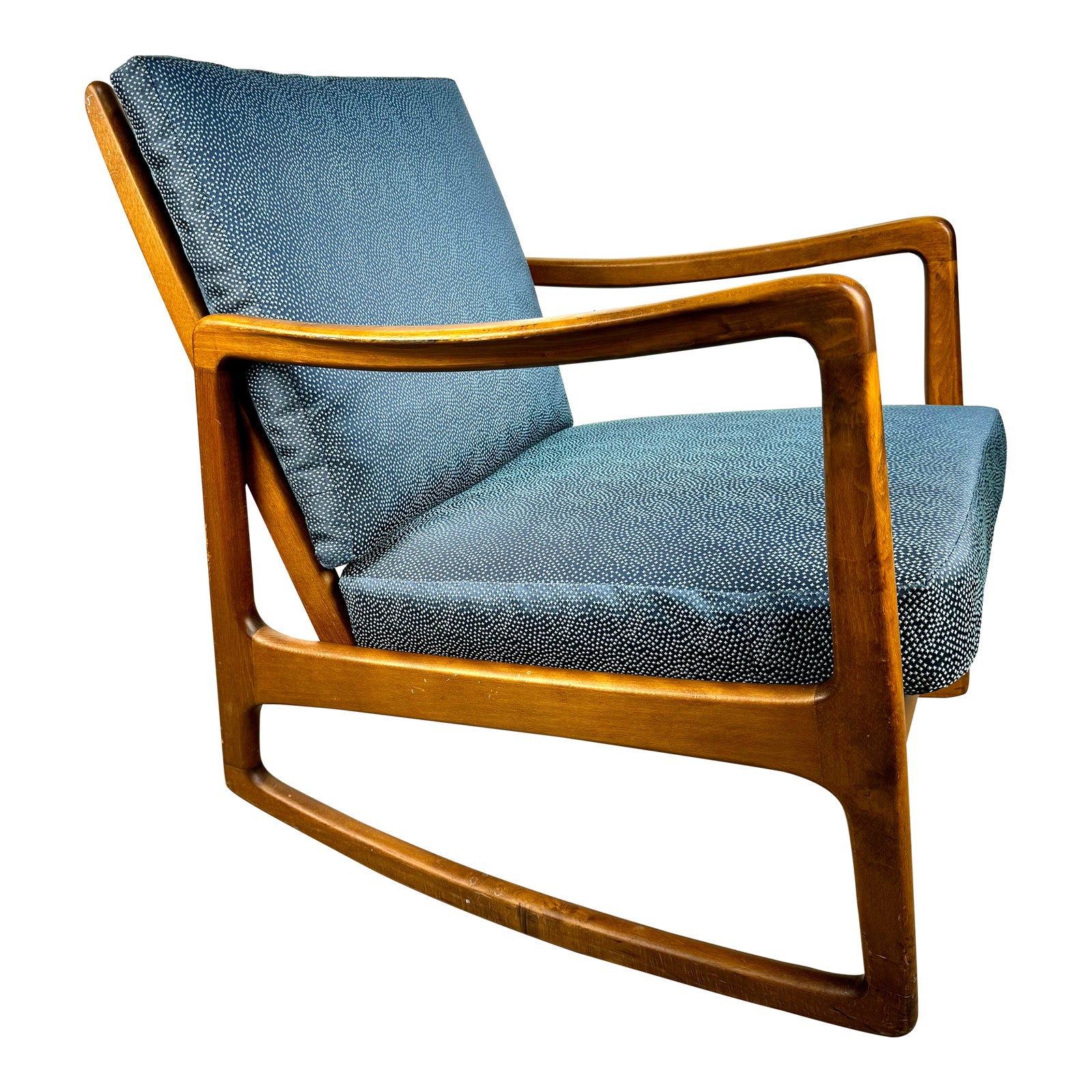 1960s Mid Century John Stewart New York Rocking Chair | Chairish