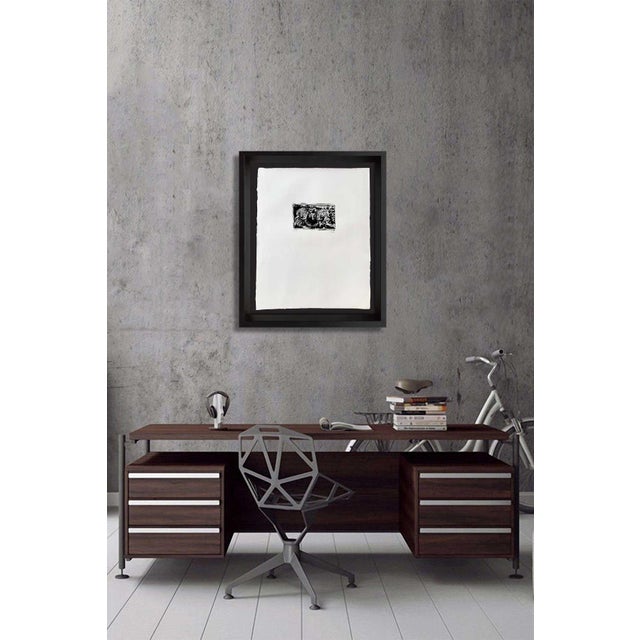 Henry Moore Hand Signed Lithograph Original, "Two Heads" | Chairish