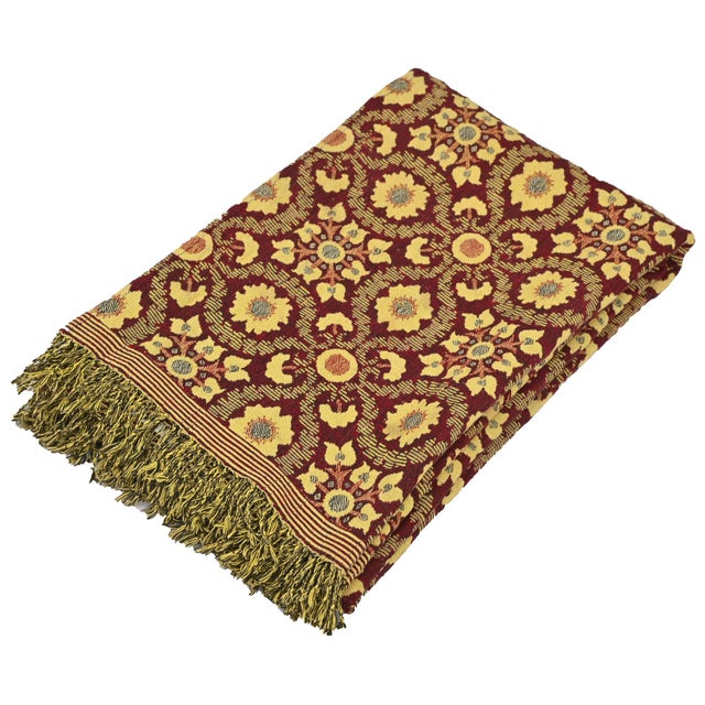 1920s Antique Handwoven Throw | Chairish