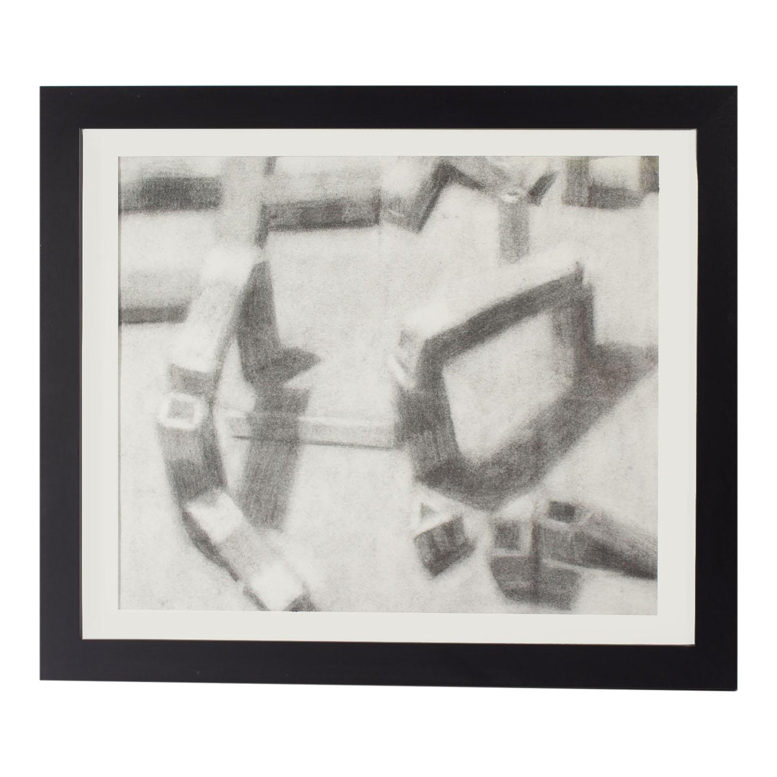 2002 Charcoal Drawing by Michael DeLuca | Chairish
