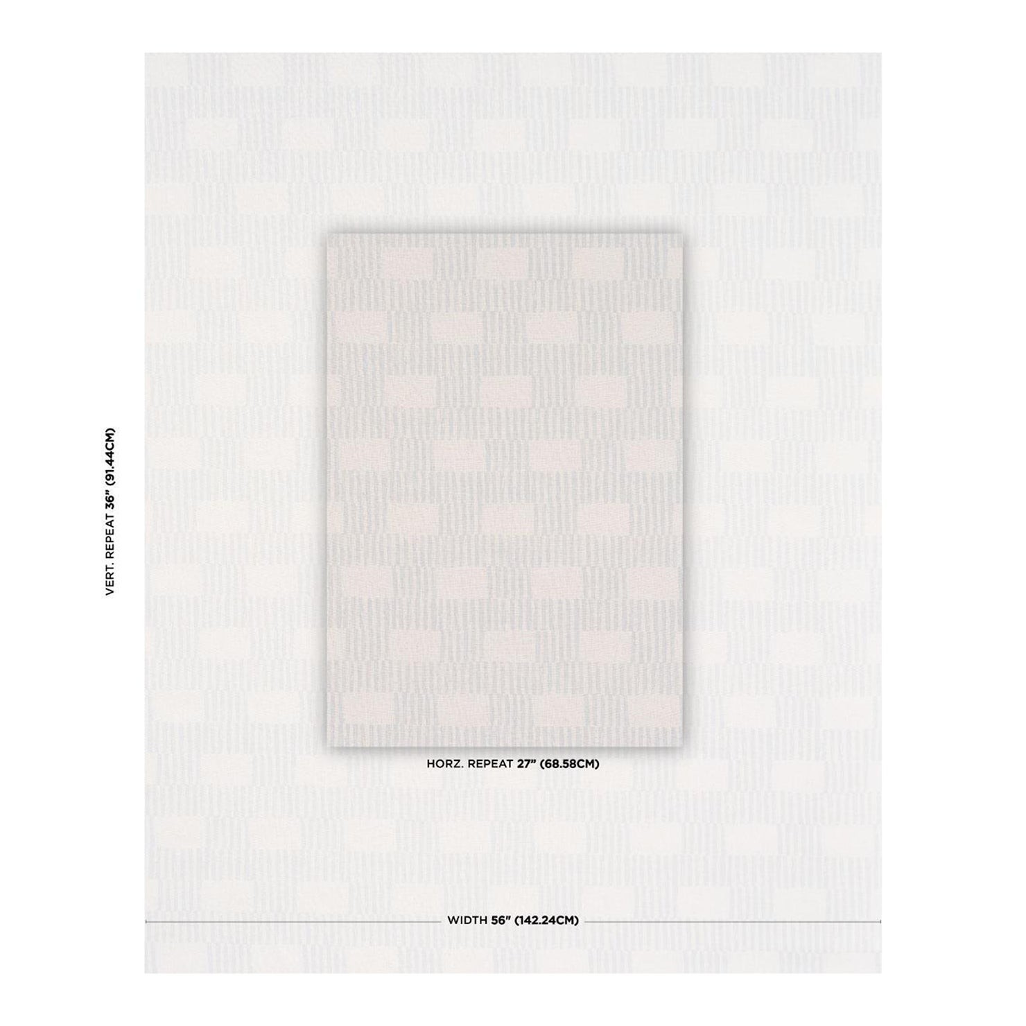 SAMPLE - Schumacher X Caroline Z Hurley Field Fabric In Sky | Chairish