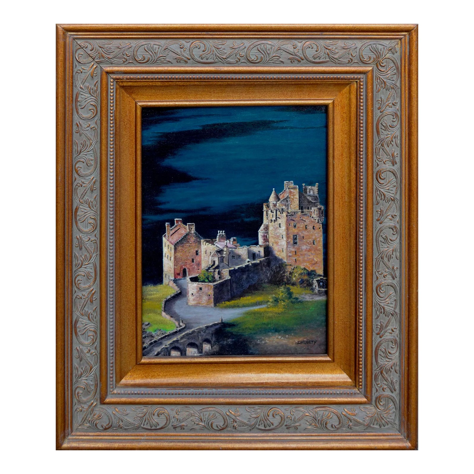 Scotland’s Eilean Doran Castle - Nocturnal Landscape by David Dalgety ...
