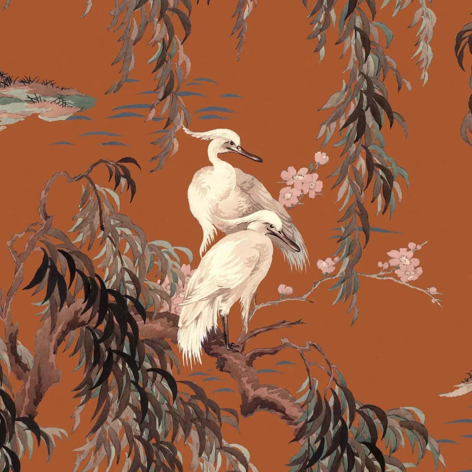 House of Hackney Zeus Wallpaper - Tobacco, Sample | Chairish