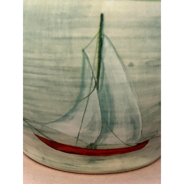 Vintage Lighthouse English Pitcher | Chairish