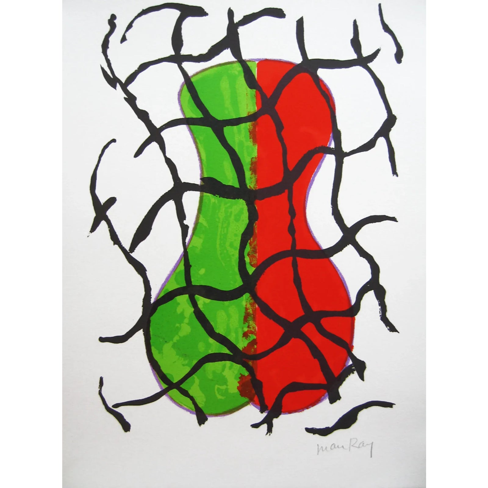 1972 Man Ray Subversion Hand Signed Original Lithograph | Chairish