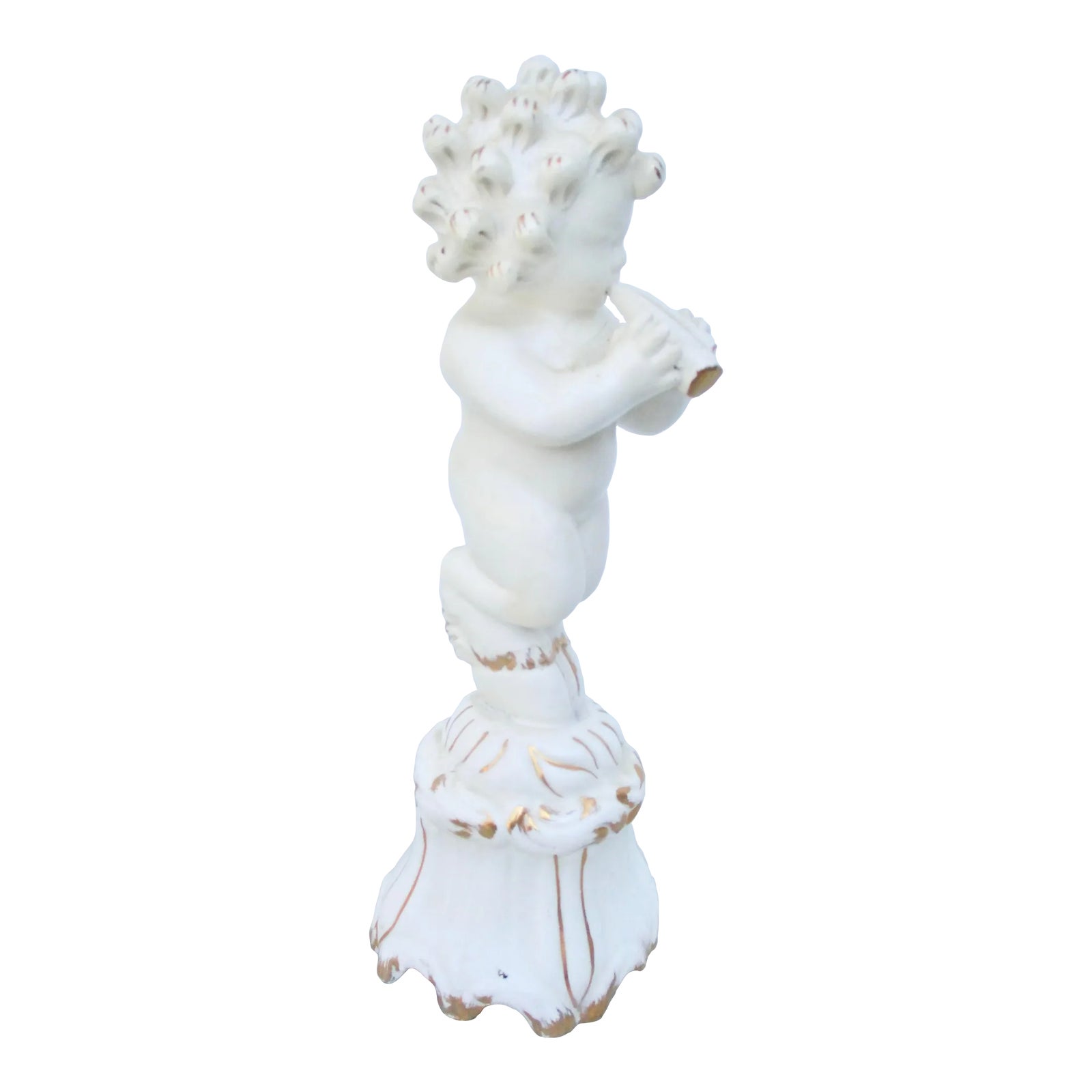 Italian Ceramic Satyr Mid-Century | Chairish