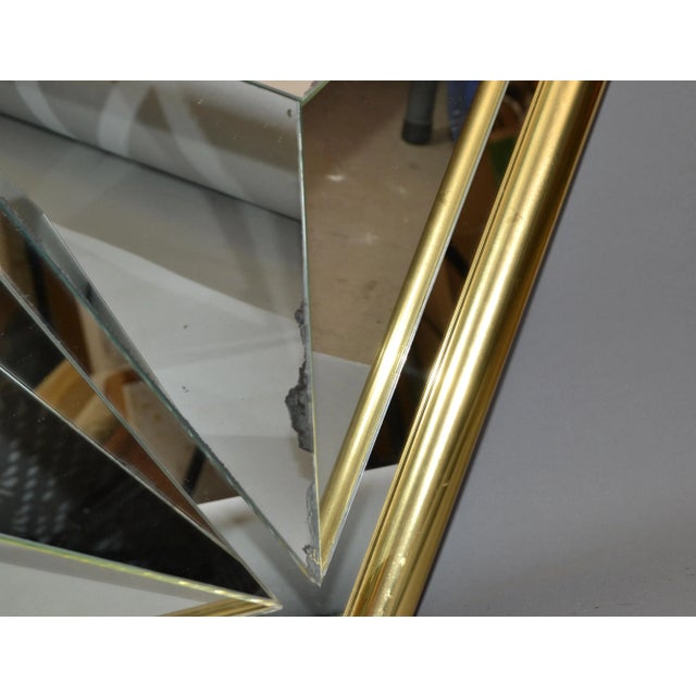 Diamond Shaped Faceted Octagonal Wall Mirror Thayer Coggin by Milo ...