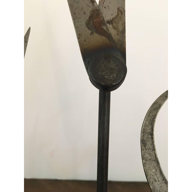 Mounted Display of Vintage Drafting Calipers | Chairish