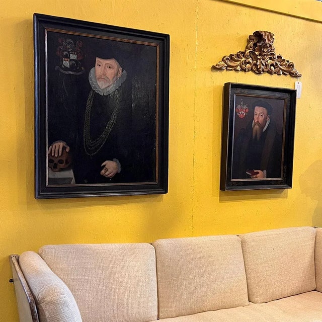 Hieronimo Custodis Oil on Panel Painting, Portrait of Martin James of ...