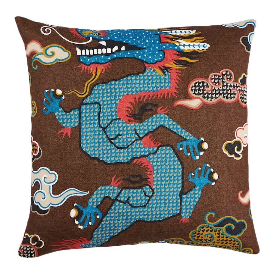 Magical Ming Dragon 20" Pillow | Chairish
