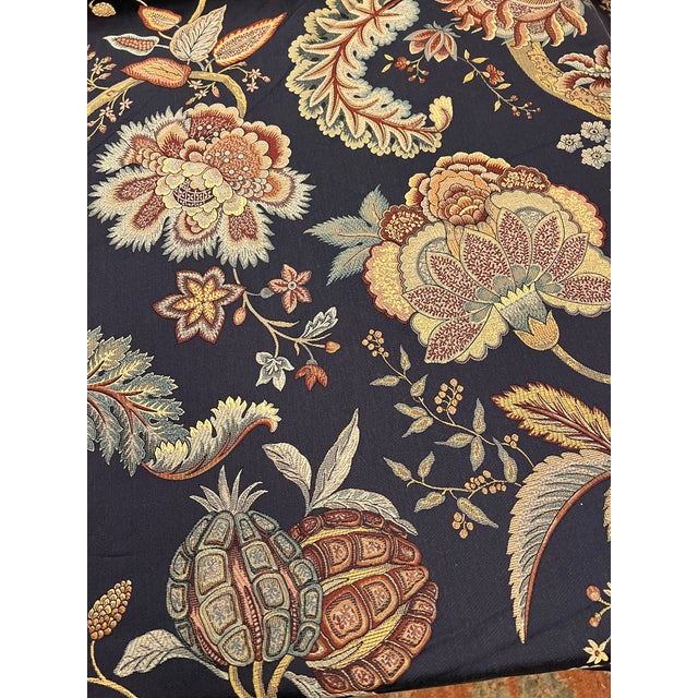 Beacon Hill Lucibello Delft Blue Upholstery Fabric, Italy- 11 Yards ...