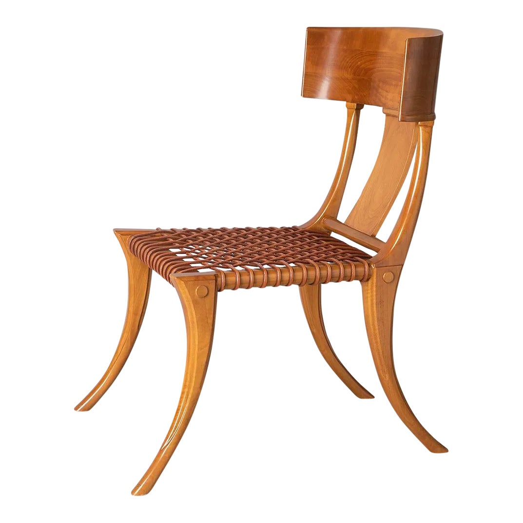 Pardalis Klismos I Chair-Ancient Greek Chair | Chairish
