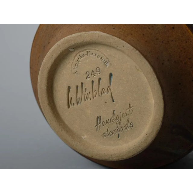 Mid-Century Bowl by Ulla Winblad for Alingsås Keramik, 1960s | Chairish