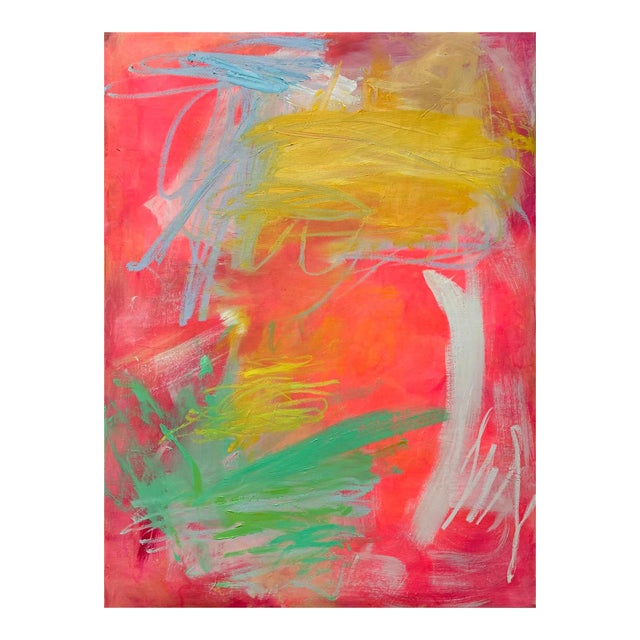 "Let's Party" by Trixie Pitts Abstract Expressionist Oil Painting ...