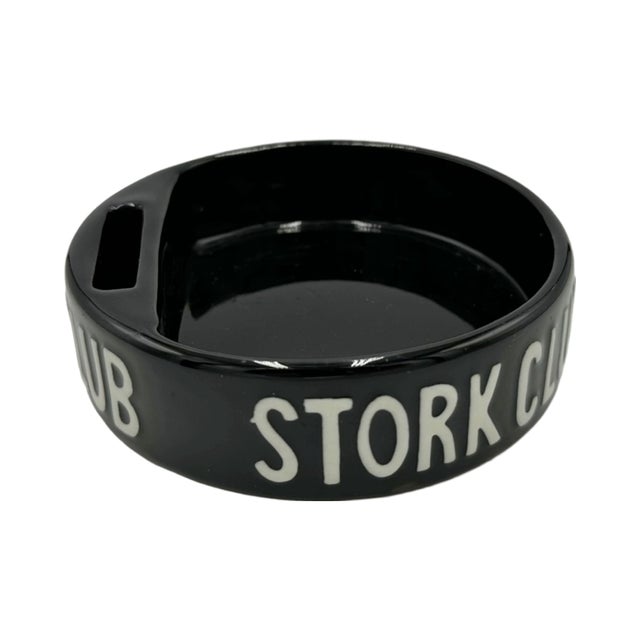 Vintage the Stork Club Nyc Nightclub Ashtray Matchbook Holder Black ...