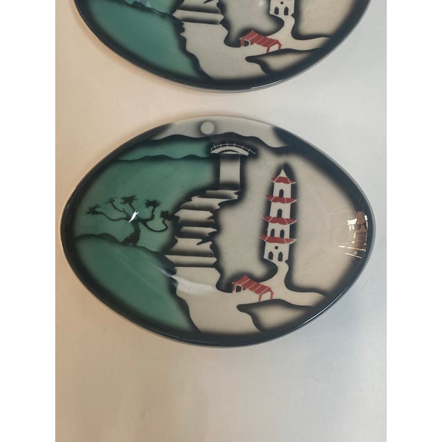 Mid 20th Century Tepco Usa Restaurant Ware Confucius Oval Platters- Set ...