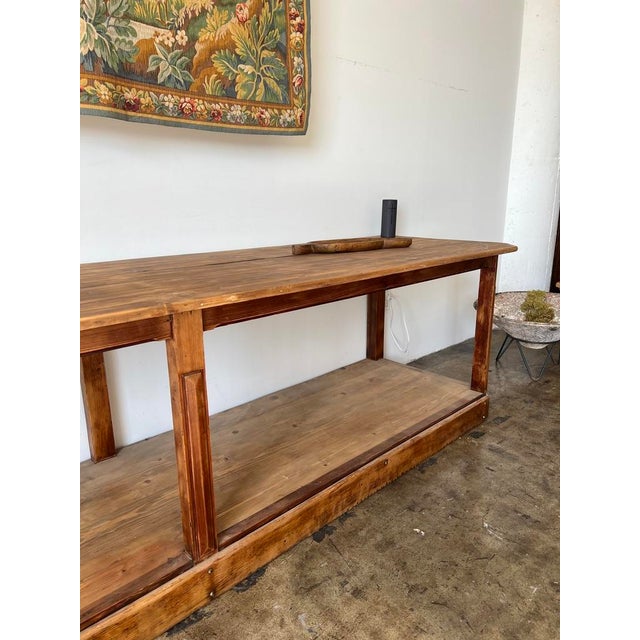 1910s Antique French XL Draper Table Console | Chairish