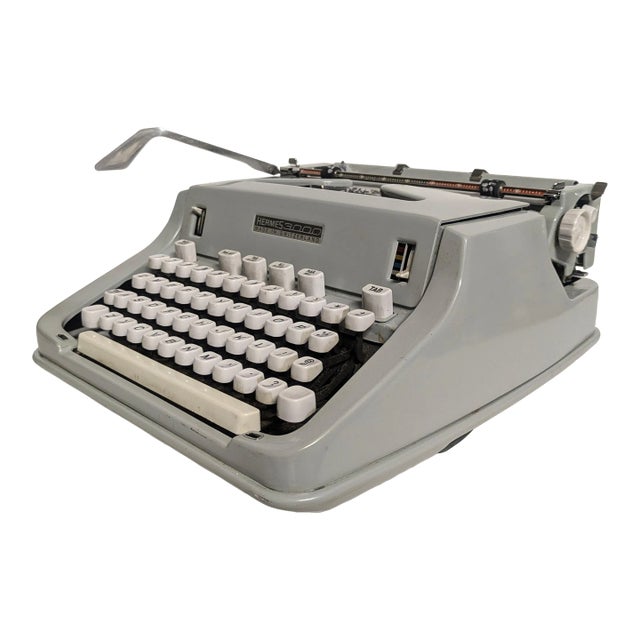 Hermes 3000 Portable Typewriter | Chairish
