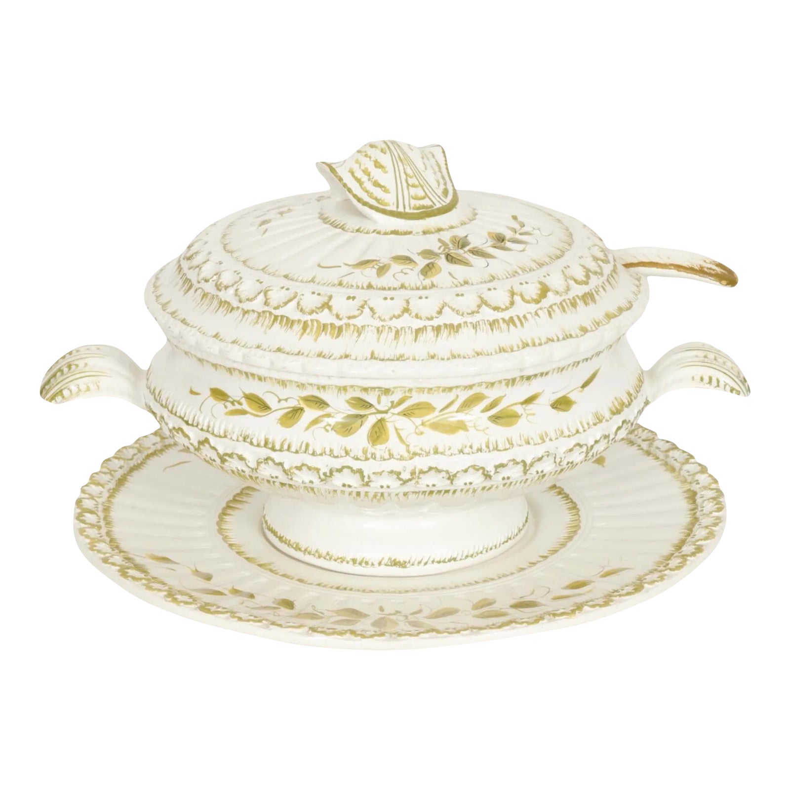 Italian Ceramic Soup Tureen | Chairish