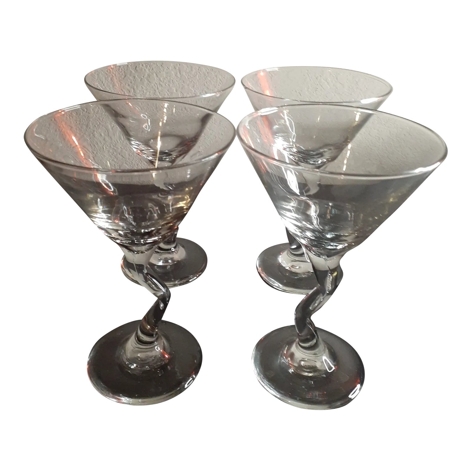 Vintage Zwiesel Martini Glasses, Made in Germany- Set of 4 | Chairish